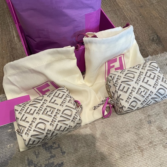 FENDI x SKIMS | Bags | Fendi X Skims Mini Beauty Pouch Limited Edition ...